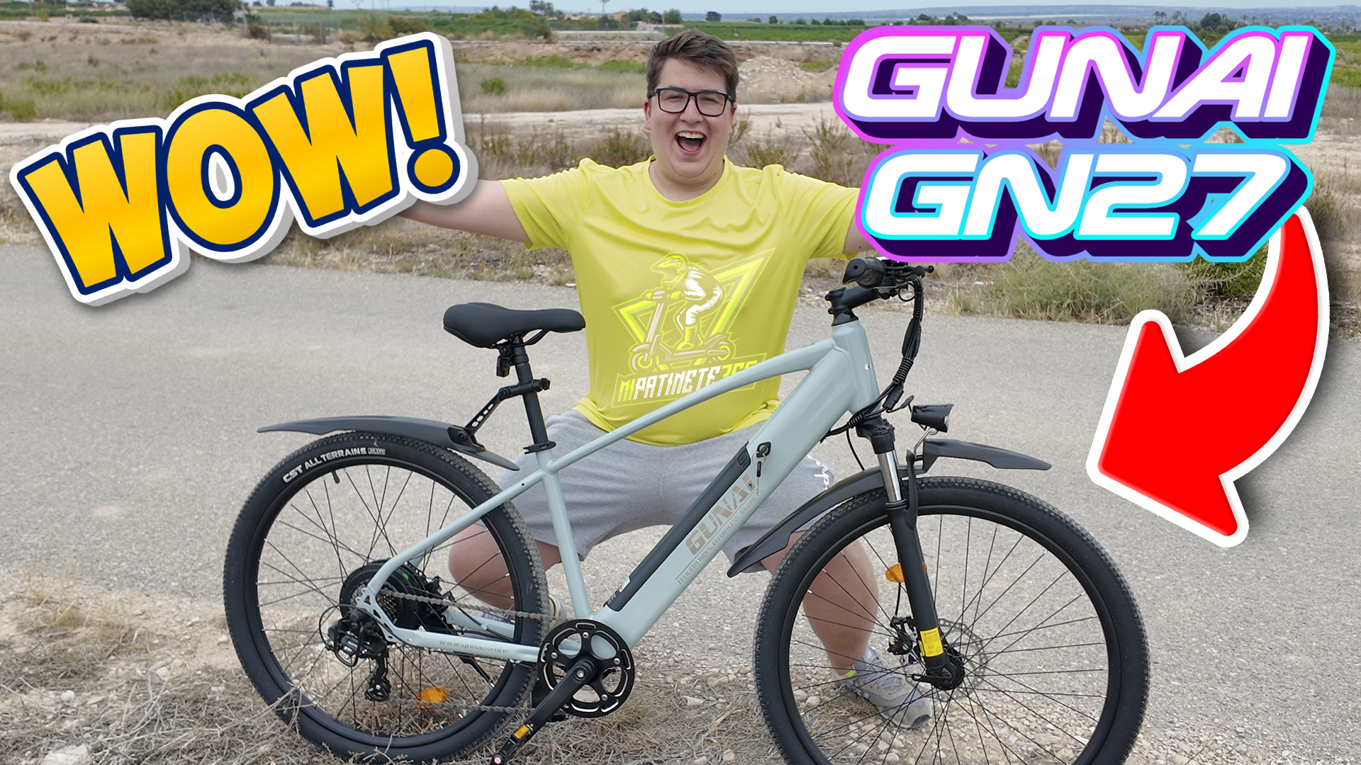 Gunai GN27 la ebike por menos 1.000€ que cuenta con sensor par